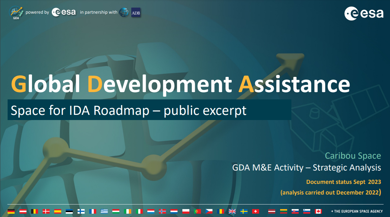 Space for IDA Roadmap - Knowledge Hub - ESA